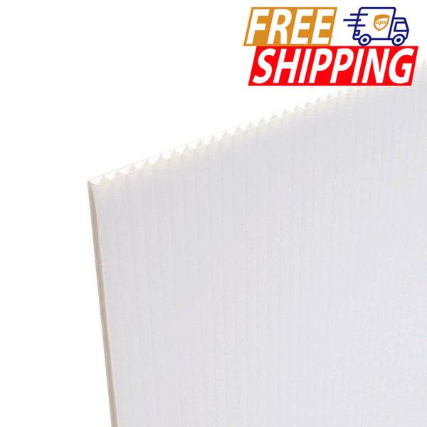 Coroplast Board - White - 1/4 inch thick - various sizes – Falken Design